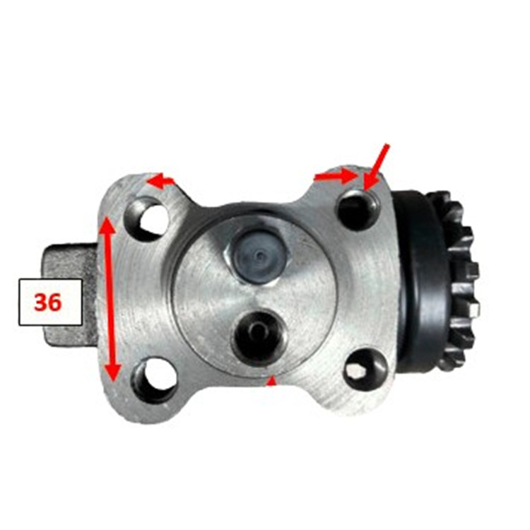 XI LANH PHANH BÁNH TRƯỚC VEAM 250,260(NJ1043) PHÍA TRƯỚC CÓ XẢ E RH